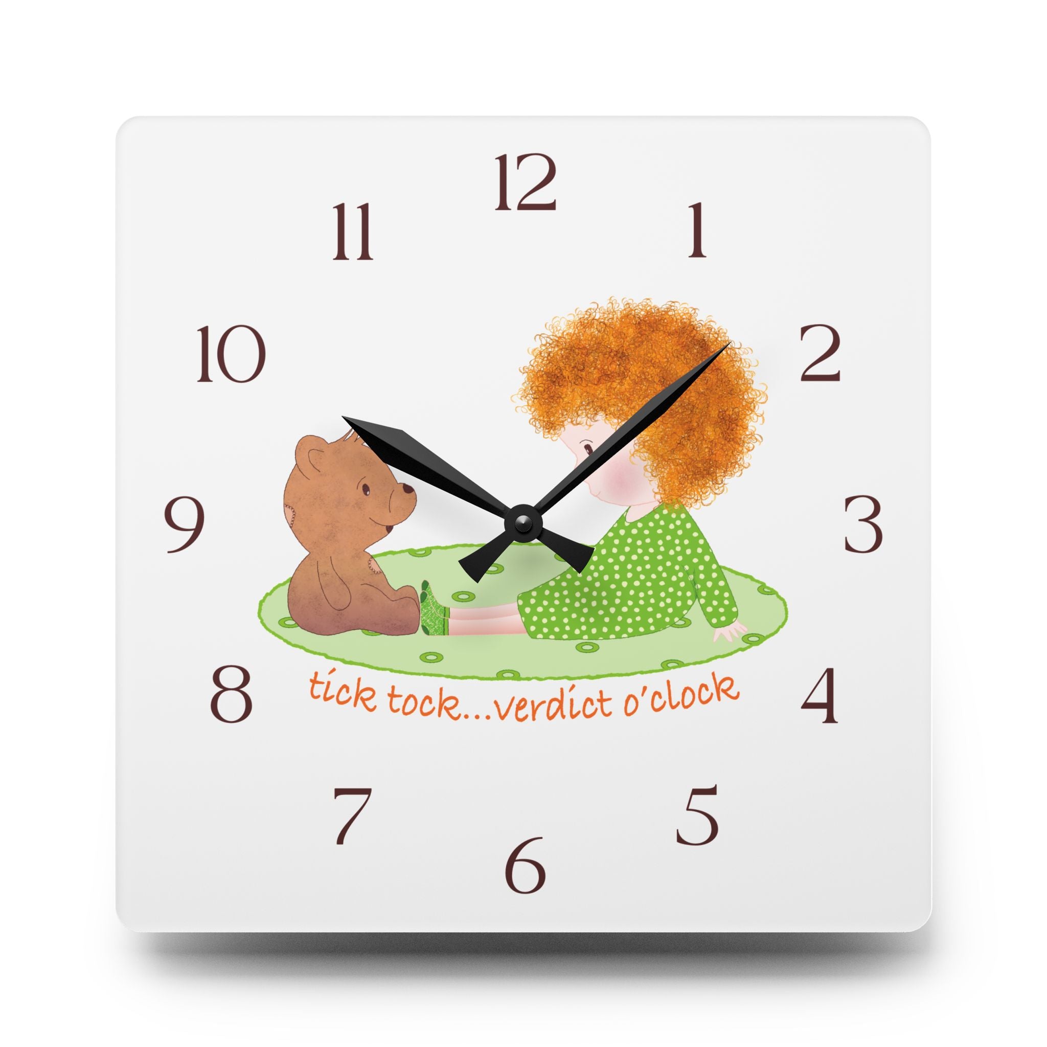Funny Nursery Wall Clocks USA | Baby Room Decor & Gifts – Kidlic