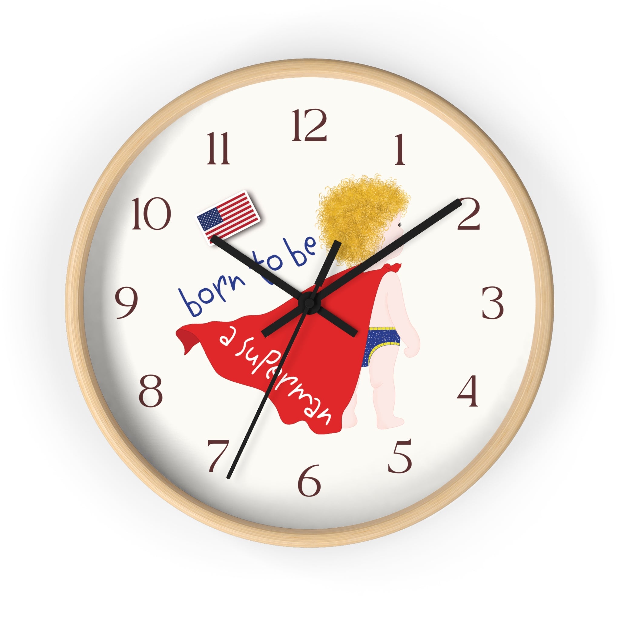 Funny Nursery Wall Clocks USA | Baby Room Decor & Gifts – Kidlic